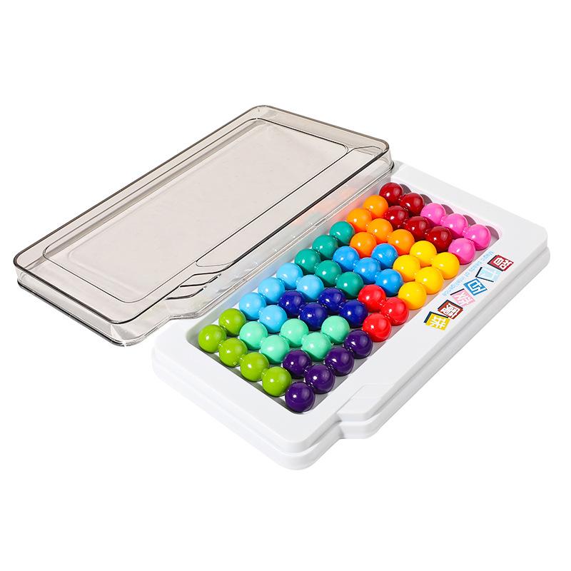 Challenges IQ 3D Puzzle Board Game Classic Pyramid Plate Pearl - TikTok ...