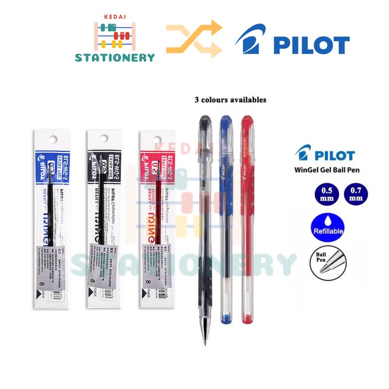 Pilot Wingel Gel Pen 0.5mm 0.7mm Pilot Wingel Gel Refill - TikTok Shop ...