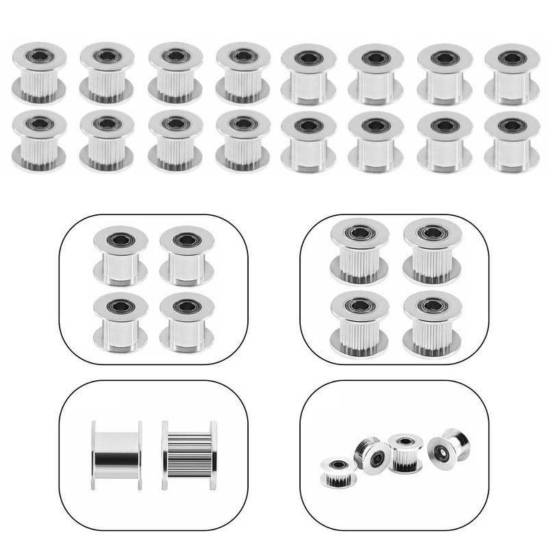 8 PC Idler Pulleys Synchronous Wheel for 20T 5mm Bore for 2G - TikTok ...