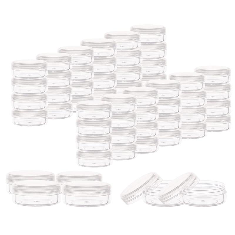 10 Gram Sample Containers, 100 Count Cosmetic Containers wit - TikTok Shop