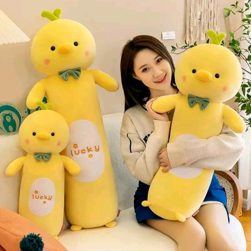 Boneka Guling Bebek 80 CM SNI Piyo Lucky Bahan Yelvo Halus Dan - Shop ...