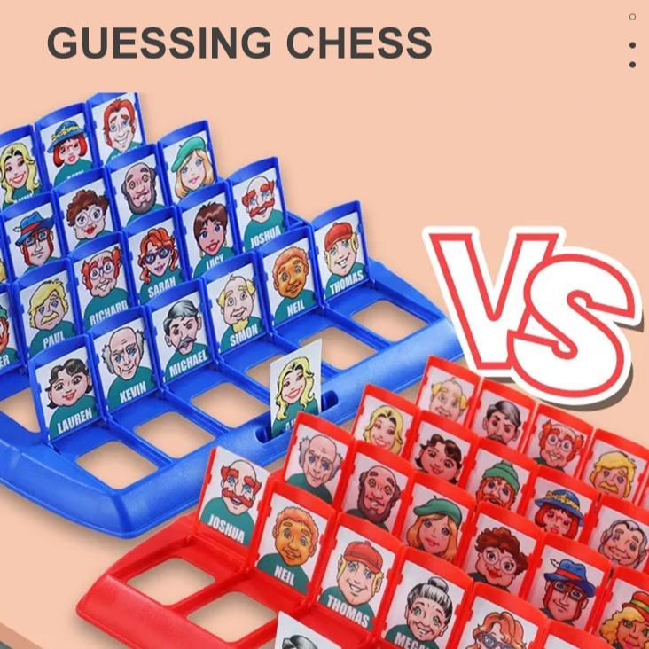 Guess Who? Original, Easy to Load Frame, Double-Sided Character ...