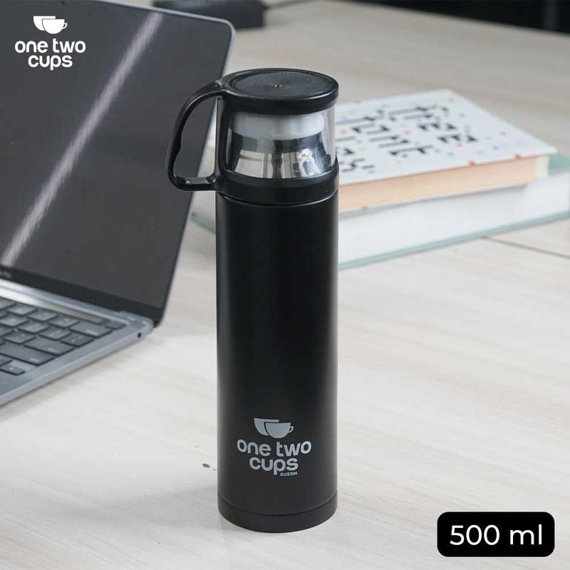 One Two Cups Botol Minum Termos Air Panas Dingin with Cup Head 500ml ...