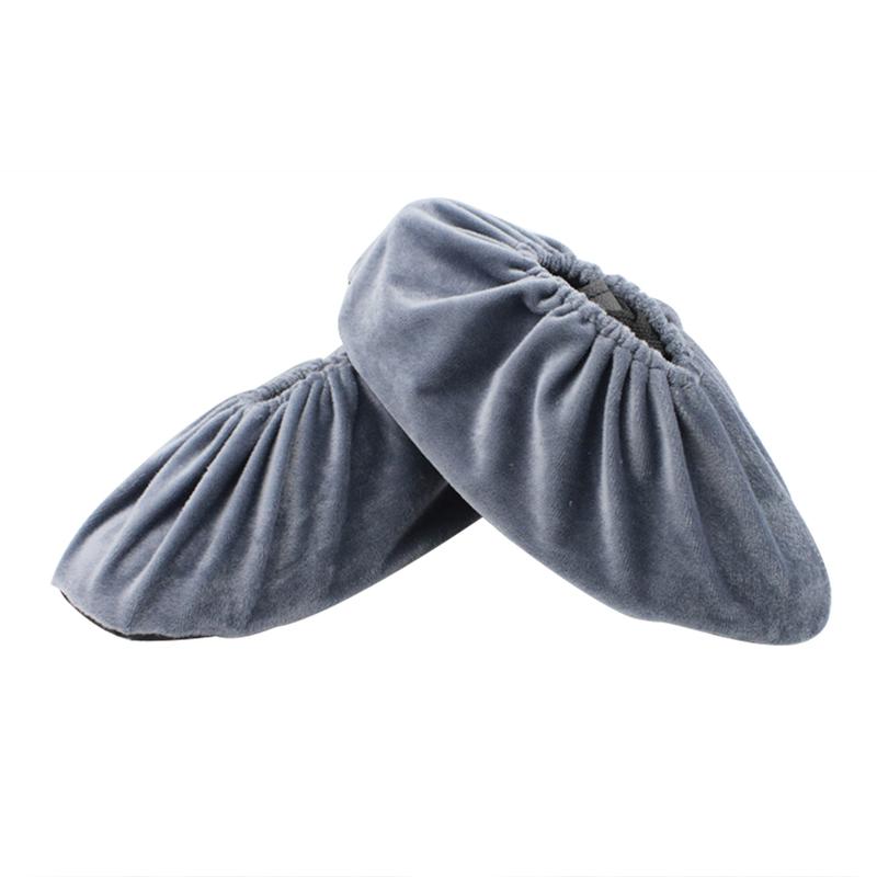 5 Pair Household Flannel Washable Overshoes Non-Slip Reusabl - TikTok ...