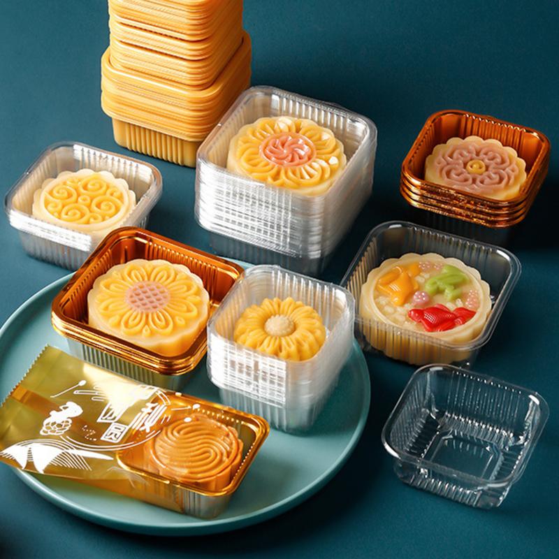 Elecoms Mooncake Trays Food Grade Portable Baking Dessert Cake - TikTok ...