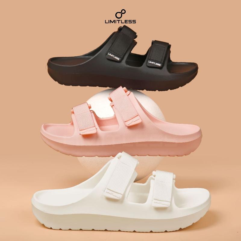 LIMITLESS Sandal Slop Wanita Dewasa Eva Kasual Fashion Korea Sendal ...