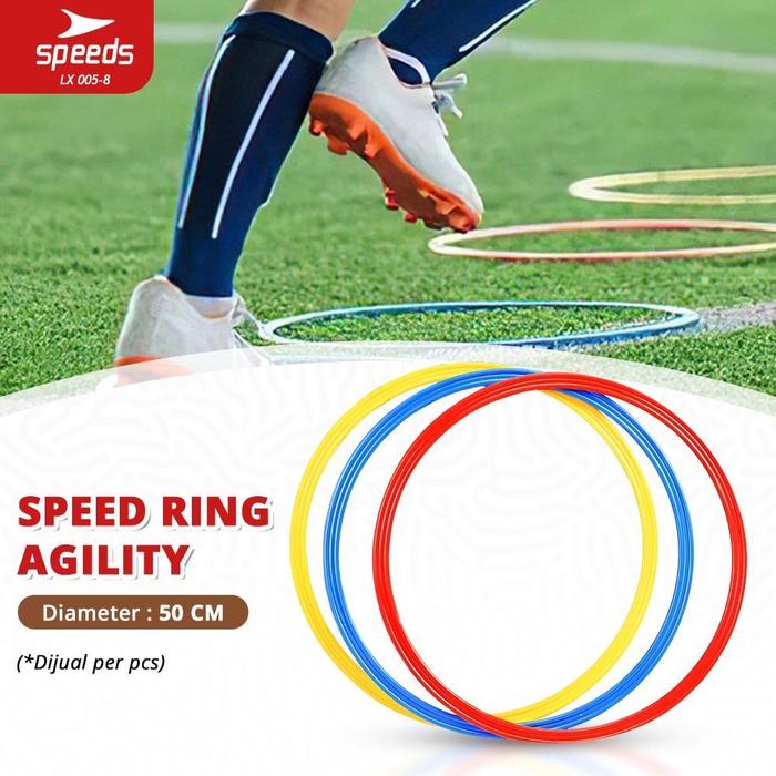 Promo SPEEDS Agility Ring Olahraga Futsal Kecepatan Gerakan Kaki 56cm ...