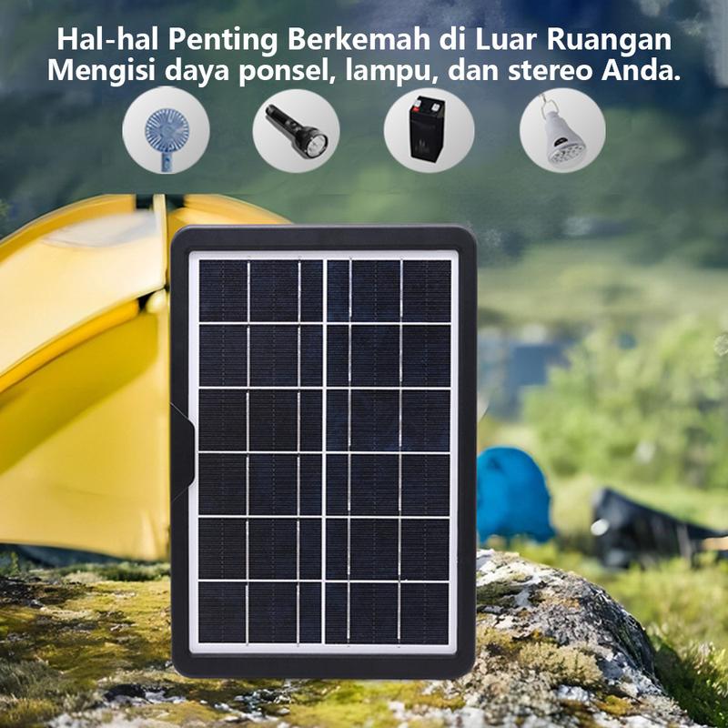 Panel Surya Multifungsi - Charger HP Tenaga Surya Portable, Bebas ...