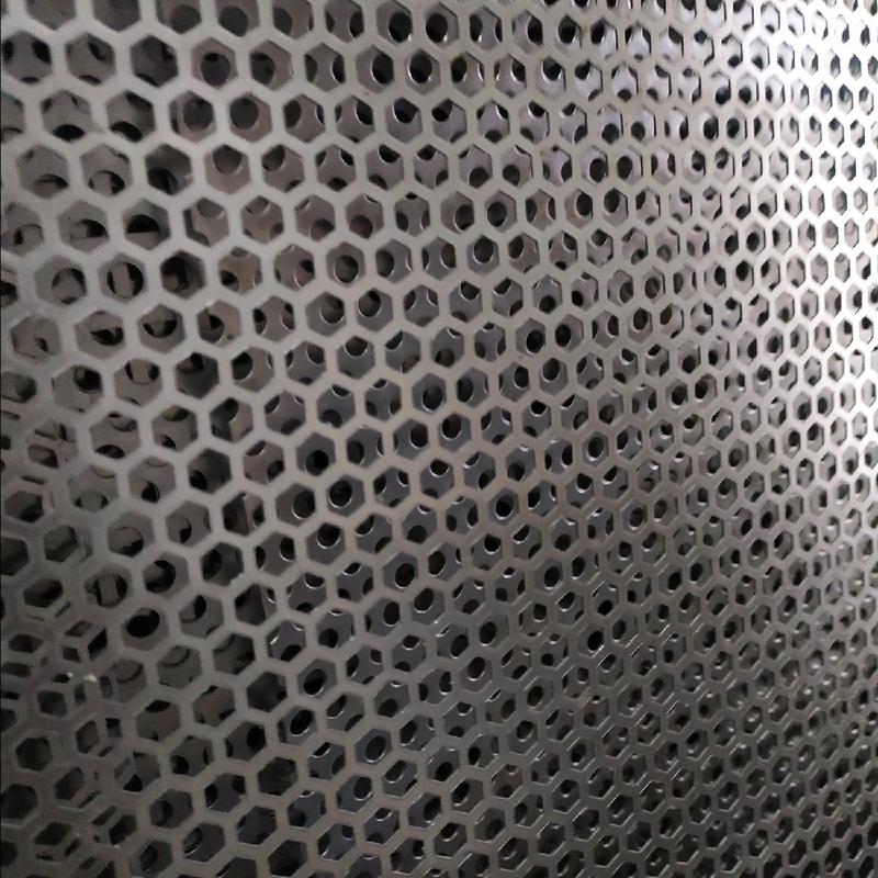 plat ram speaker hexagonal lobang 6mm 40cm x 60cm Logam Accessories ...