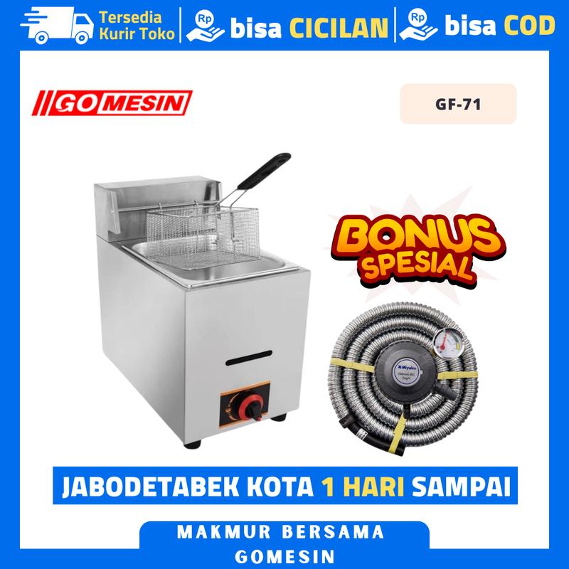 DEEP FRYER GETRA GF-101G MESIN PENGGORENGAN GAS GARANSI RESMI - Shop ...