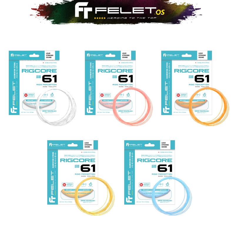 FELET RIG CORE 61 New Badminton String by FLEET - TikTok Shop Malaysia