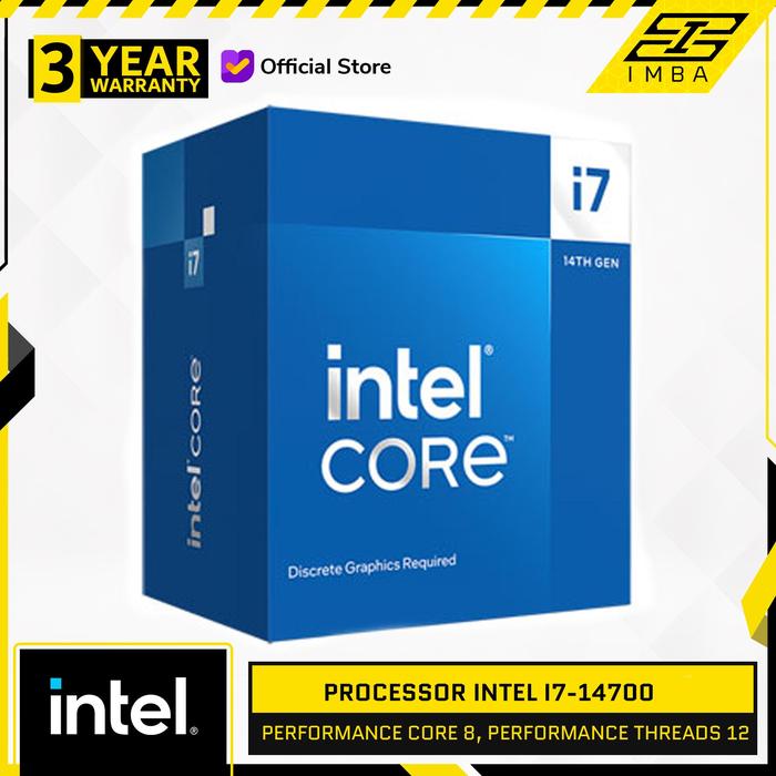 Promo INTEL PROCESSOR I7 14700 LGA1700 BOX Cicil 0% 3x - Jakarta Utara ...
