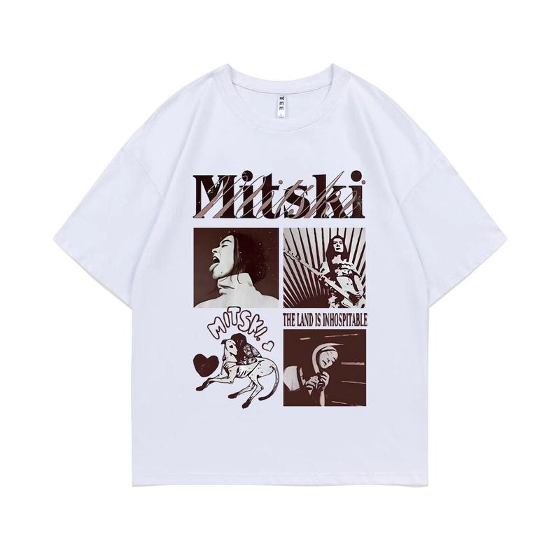 Mitski Graphic Print T Shirt Men Women Comfortable Casual200 - TikTok ...