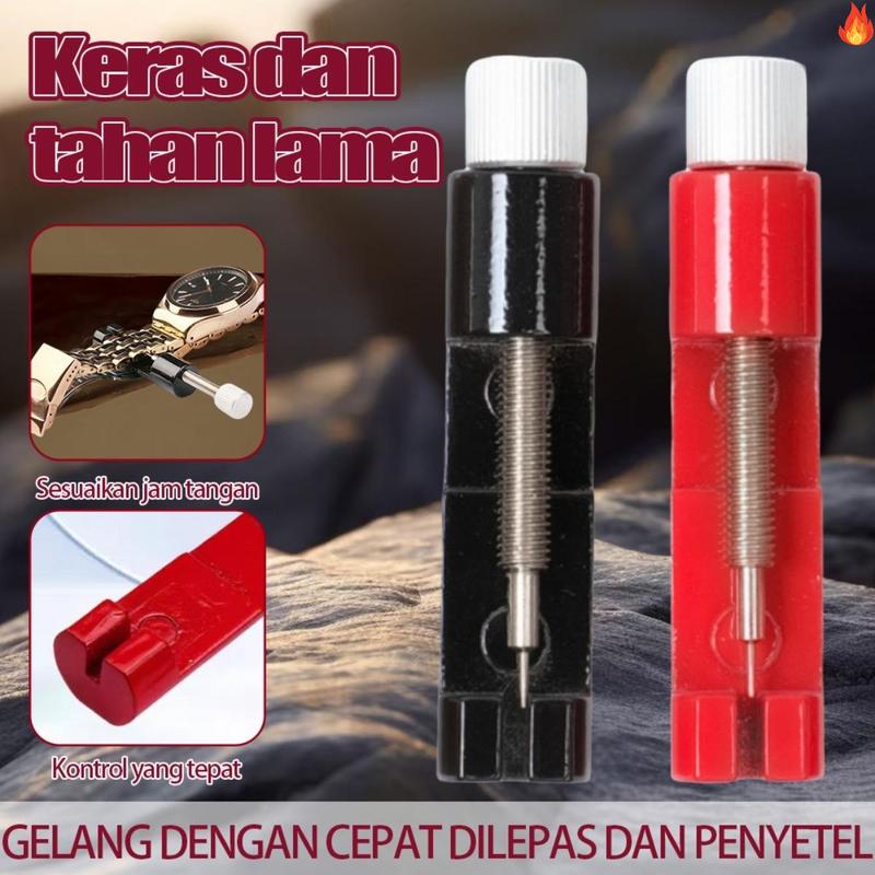 Pelepas jam tangan logam, penyetel jam tangan, alat pembongkaran dan ...