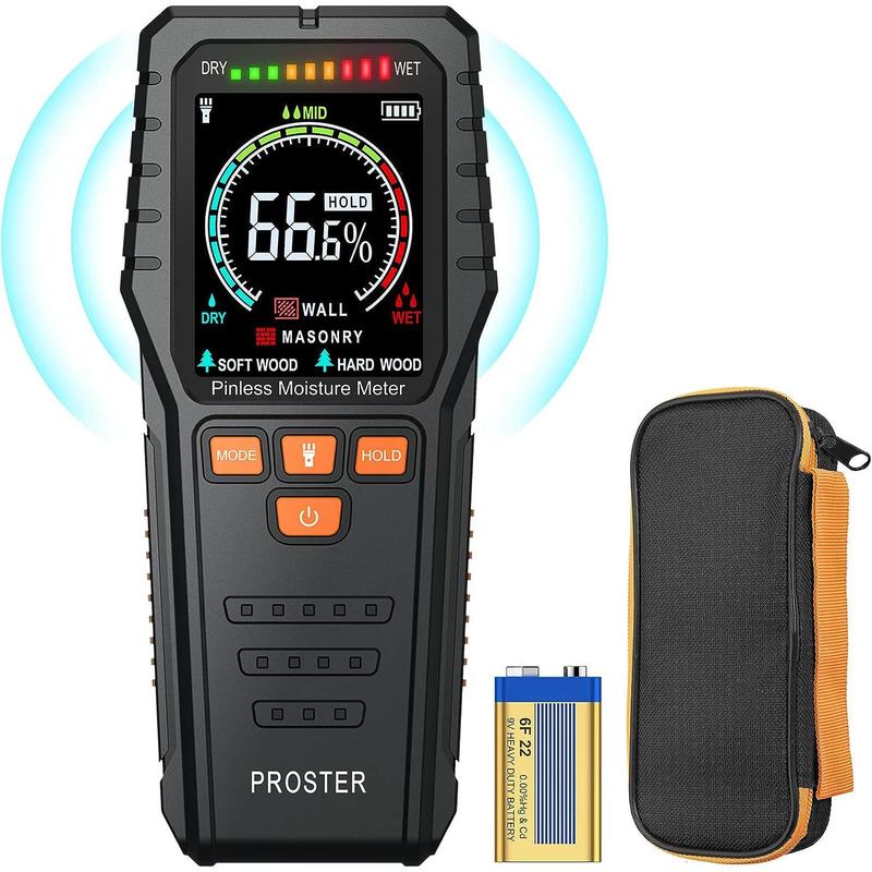 Proster Pinless Wood Moisture Meter - Non-Destructive Moisture - TikTok ...