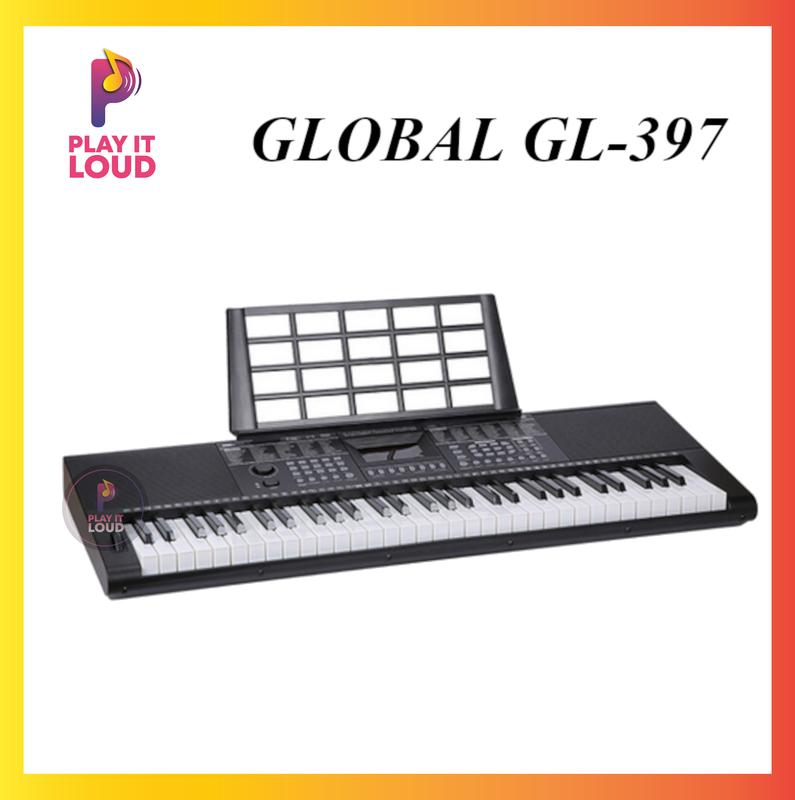 GLOBAL GL397 ELECTRONIC KEYBOARD 61 key - TikTok Shop Philippines
