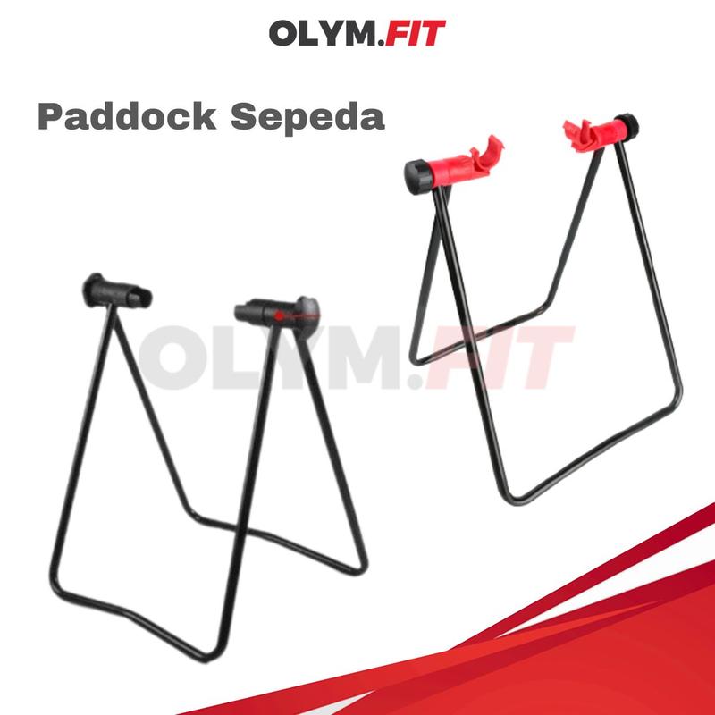 Standar Paddock Sepeda Stand Display Jagang Lipat Segitiga Rak - Shop ...