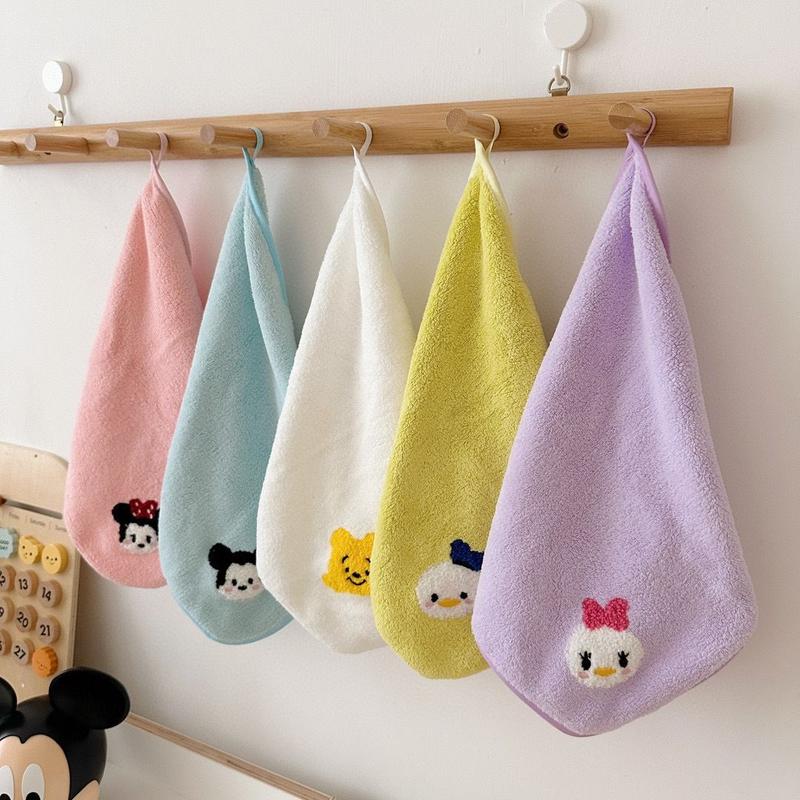 Tuala Persegi Kecil, untuk Bayi, Kain Muka Super Lembut, Penyerap ...