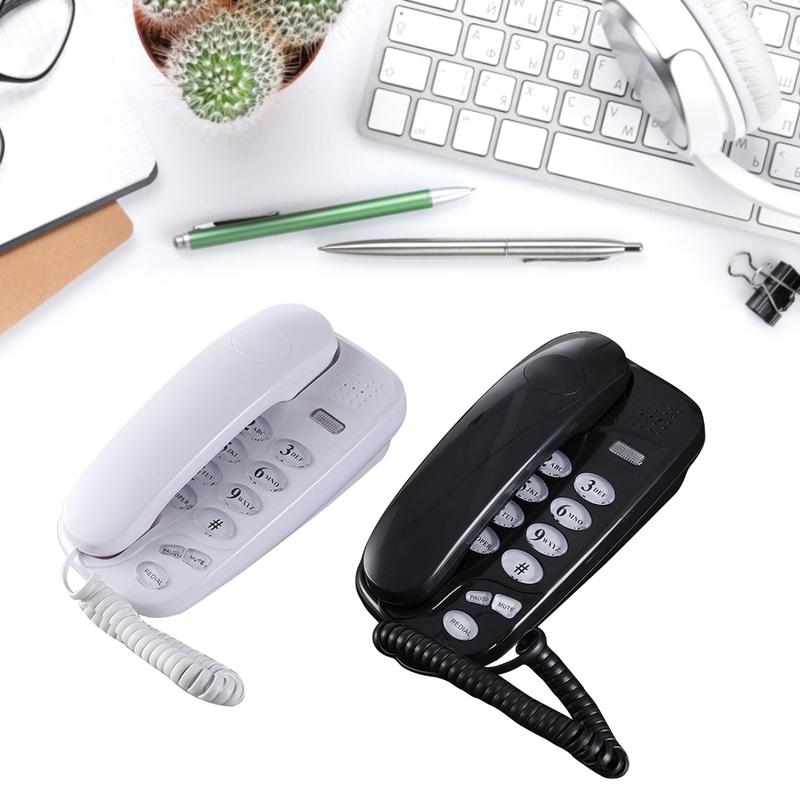 Multifunctional Wall Phone Desktop Telephone with Pause and Re-Dial - TikTok Shop Philippines