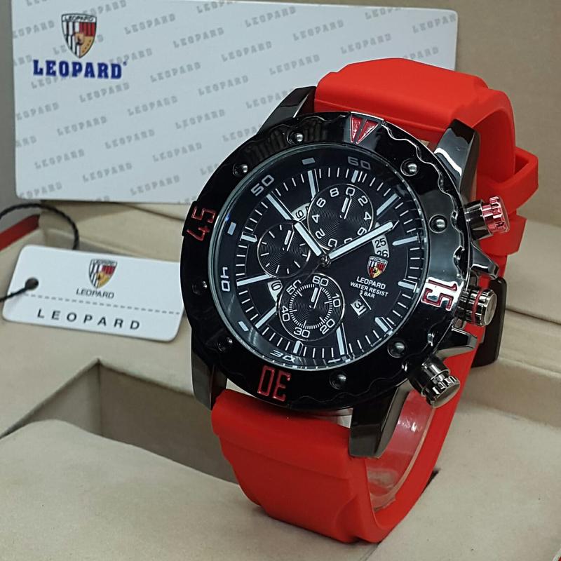 Jam Tangan LEOPARD Rubber A5 - Shop | Tokopedia