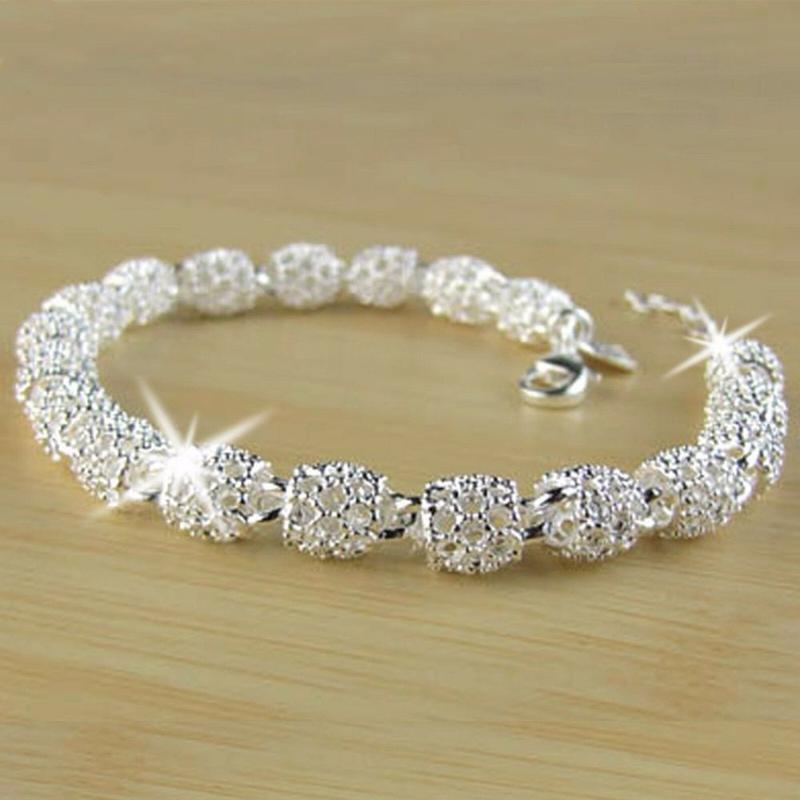 Gelang rantai dengan azimat untuk wanita, gelang elegan, barang ...