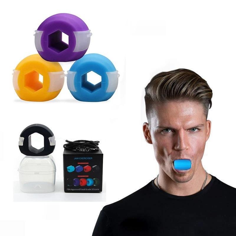 Jawline Exerciser, Jaw Face Neck Exerciser, Tone Your Face, Look ...