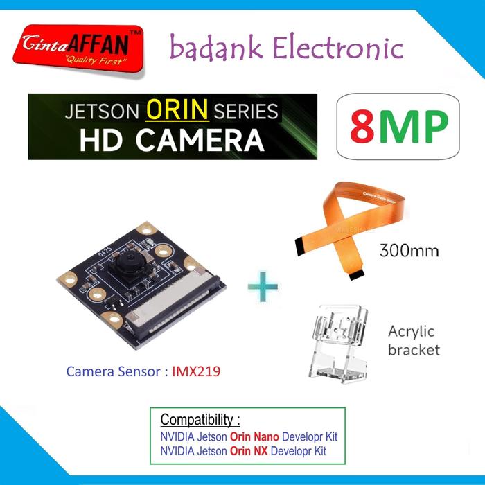 Jual Camera Module 8MP for NVIDIA Jetson ORIN NANO and Jetson ORIN NX ...