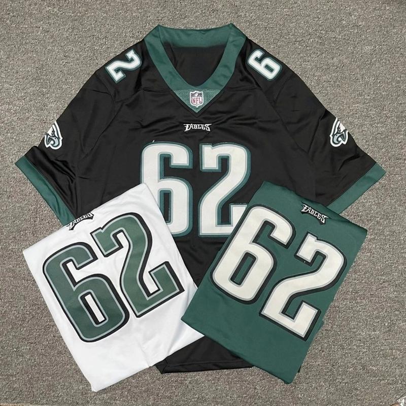 No.62 NFL Rugby Jersey American Football European Street Sports ...