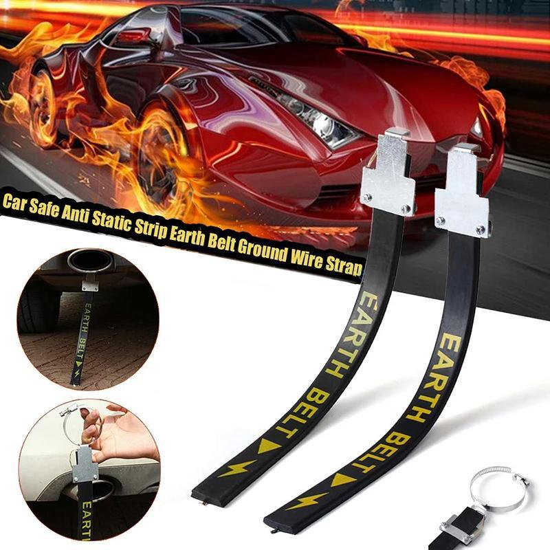 Car Safe Anti-Static Strip Earth Belt Ground Wire Strap Vehicle ...