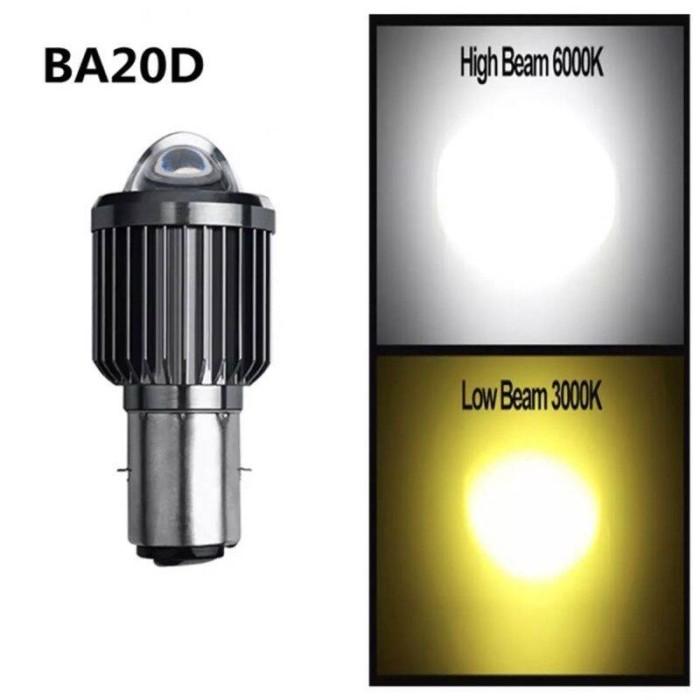 Lampu Motor LED Laser Vespa BA20D Projie - Shop | Tokopedia