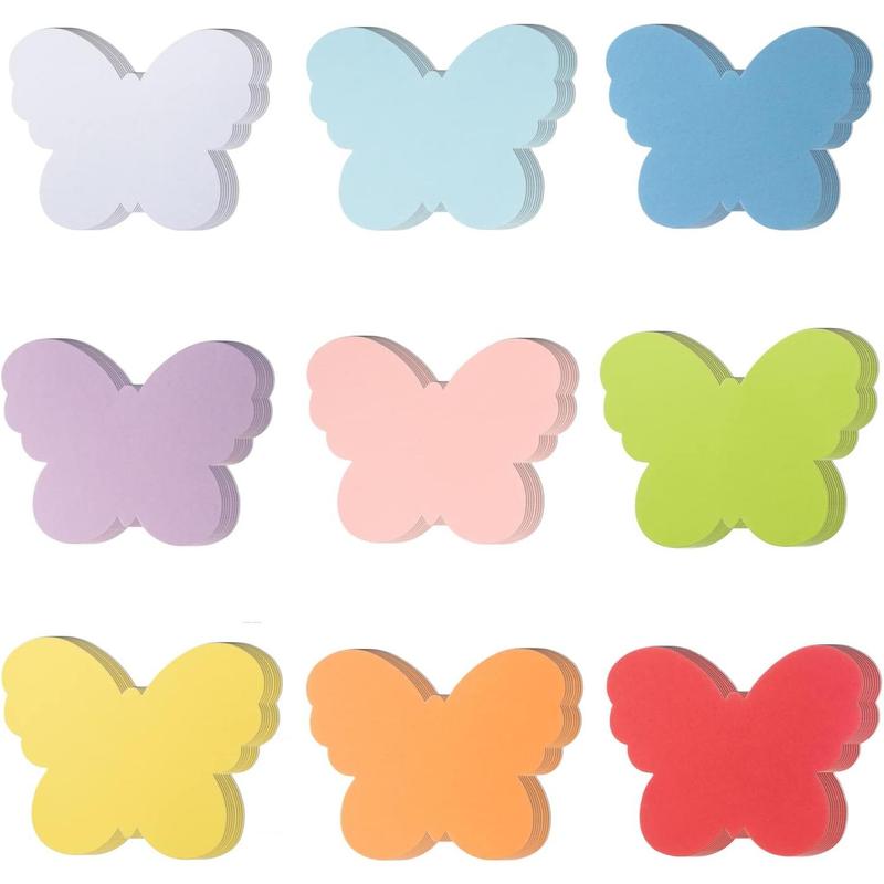 72 count Butterfly Cutouts Paper Butterflies 6'' Assorted Color Spring ...