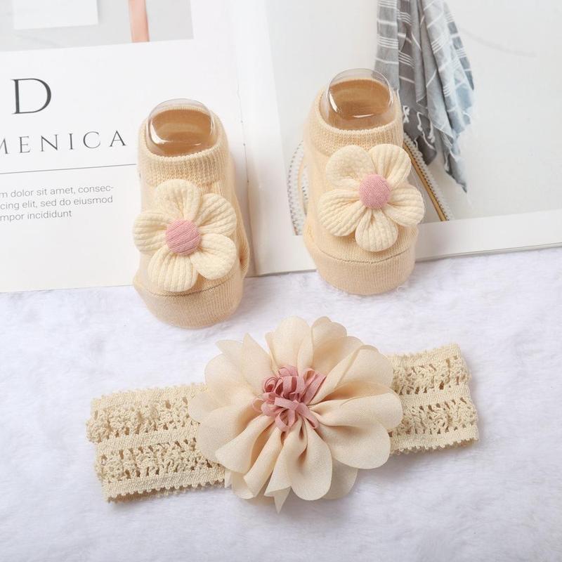 Set Stokin Ikat Kepala Bayi, Untuk Kanak-kanak Perempuan, dengan ...