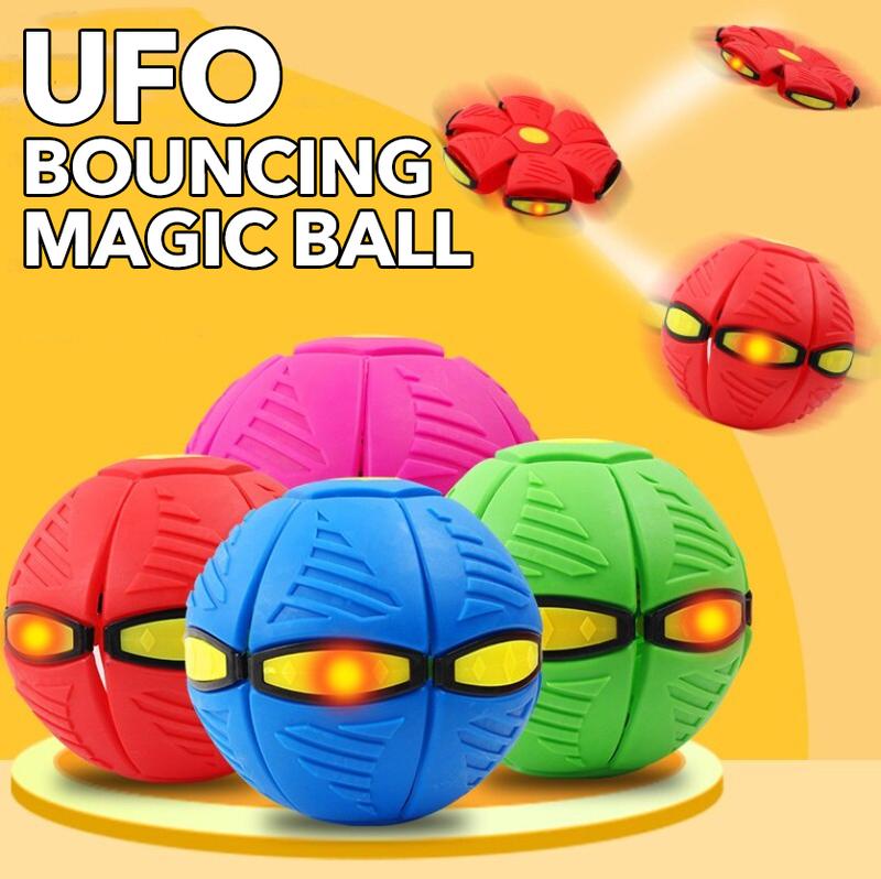 Mainan Bola UFO Melantun Ajaib - MAGIC BALL Step on the Magic - TikTok ...