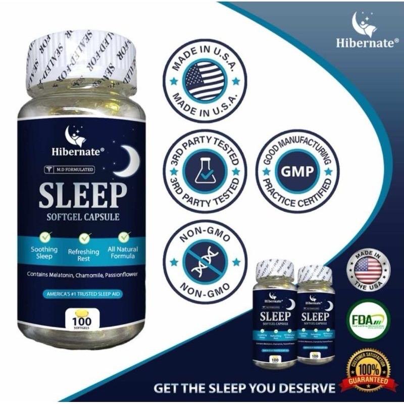 HIRBENATE SLEEP SOFTGEL CAPSULE - TikTok Shop Philippines