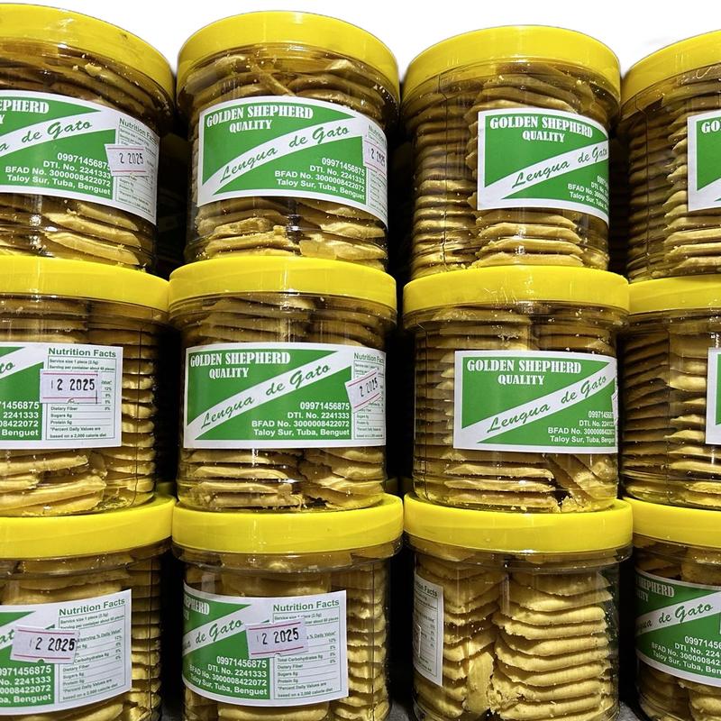 Baguio Peanut brittle and Lengua choco cookies - TikTok Shop Philippines