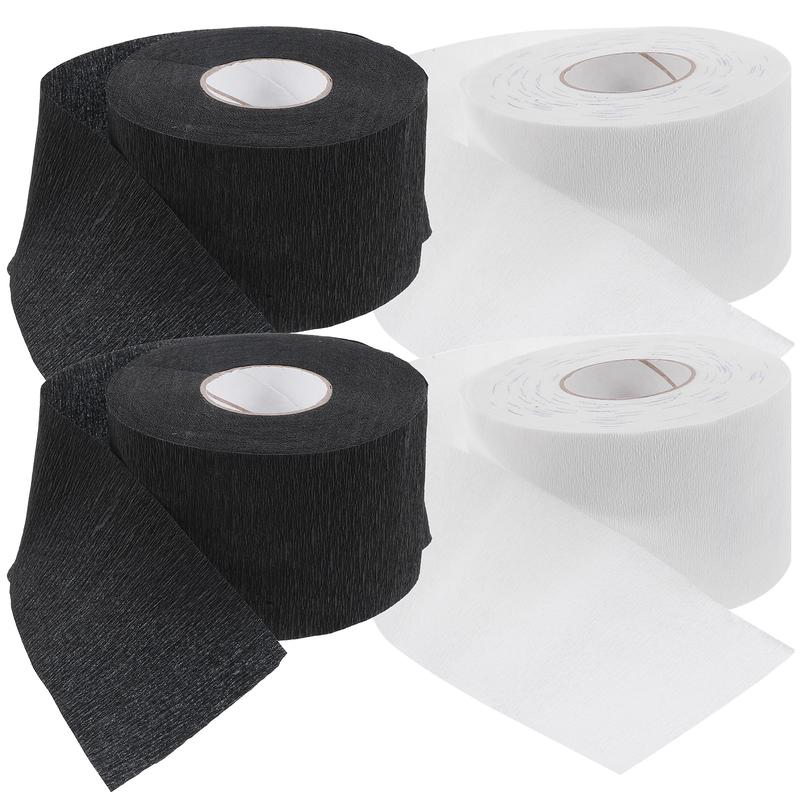 Collar Paper for Hair Cutting Salon Clippers Neck 10x10cm White 4 Rolls ...