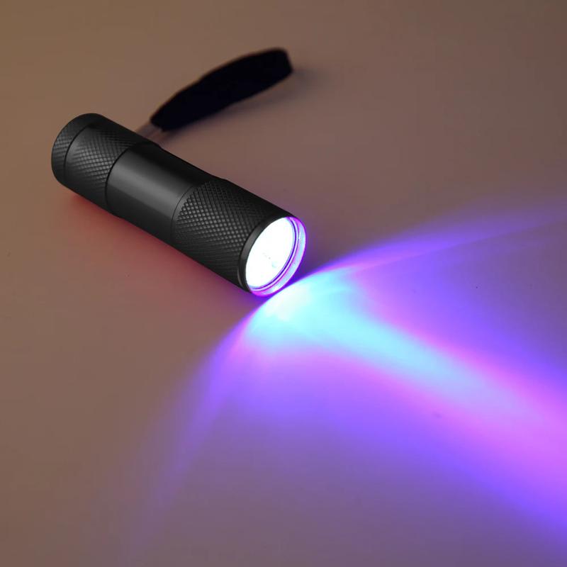 9W UV Resin Curing Lamp Light LED 395nm UV Flashlight For Epoxy ...