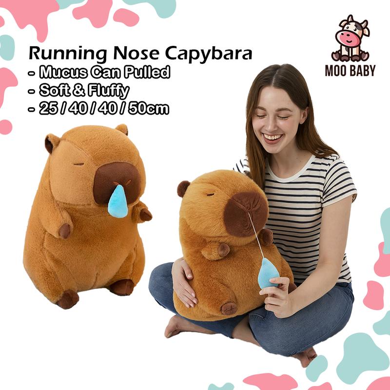 Moo Baby Patung Capibara Comel LembutCapybara Snot Patung Capibara ...