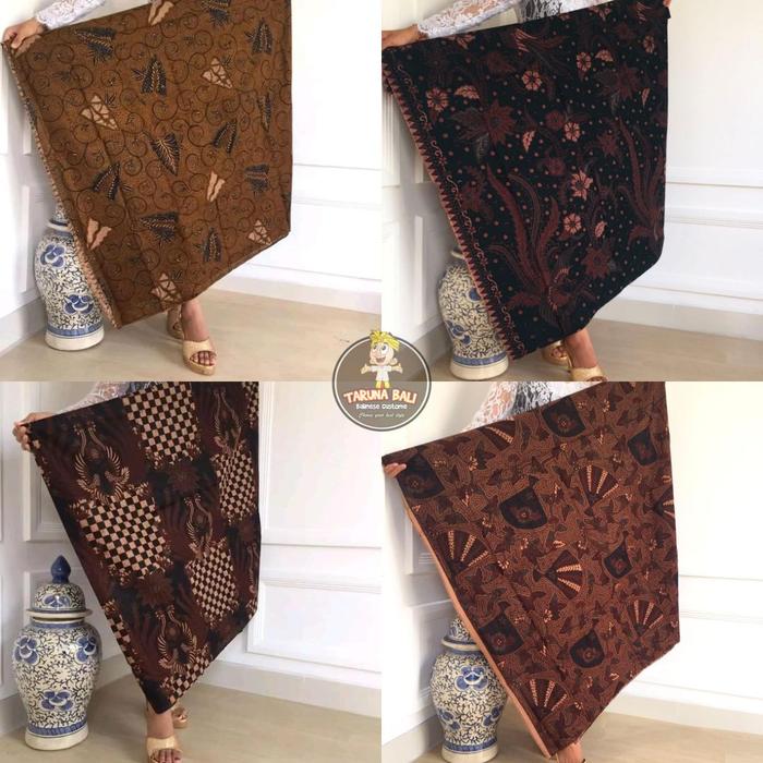 Promo KAMEN BATIK LEMBARAN PREMIUM WANITA / KAMEN BALI / SERAGAM ...