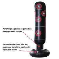 Jual Samsak Tinju Berdiri Heavy Bag Punching Punch Bag Sandsack ...
