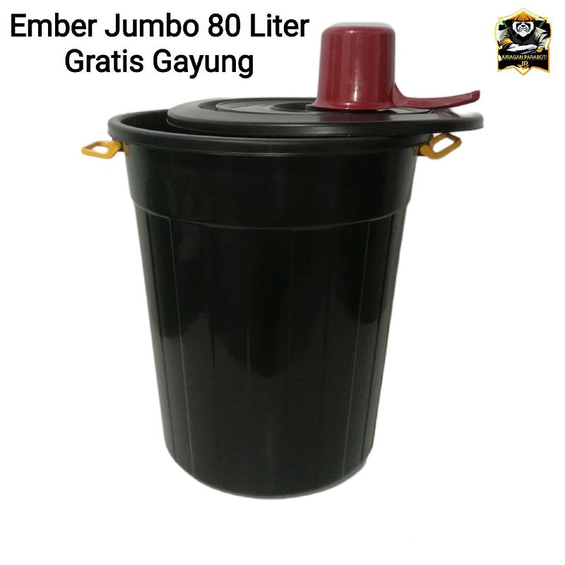 Ember Jumbo Plastik 80 Liter Gratis Gayung - Shop | Tokopedia