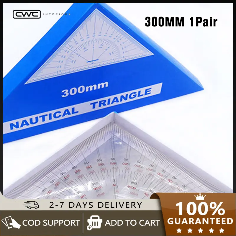 Chart Drawing Triangle Ruler for Ship Drawing 300mm Large-Scale ...
