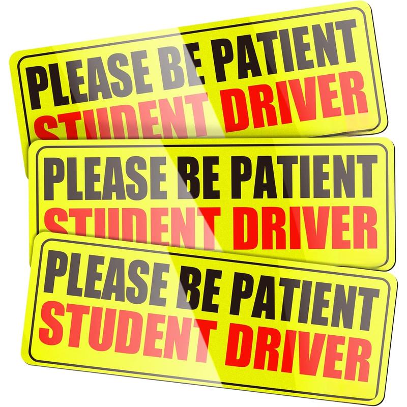 Student Driver for - Upgraded Please Be Student Driver Bumper - TikTok Shop