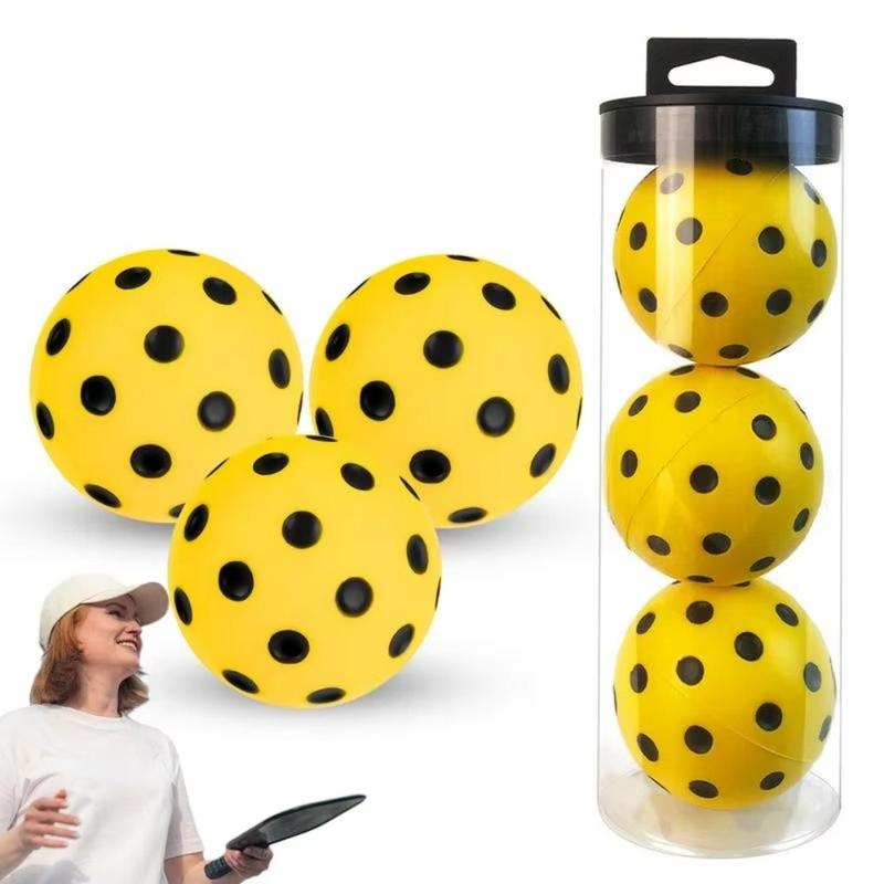 Durable 74mm Pickleballs High Visibility Bounc with Clear Plastic ...