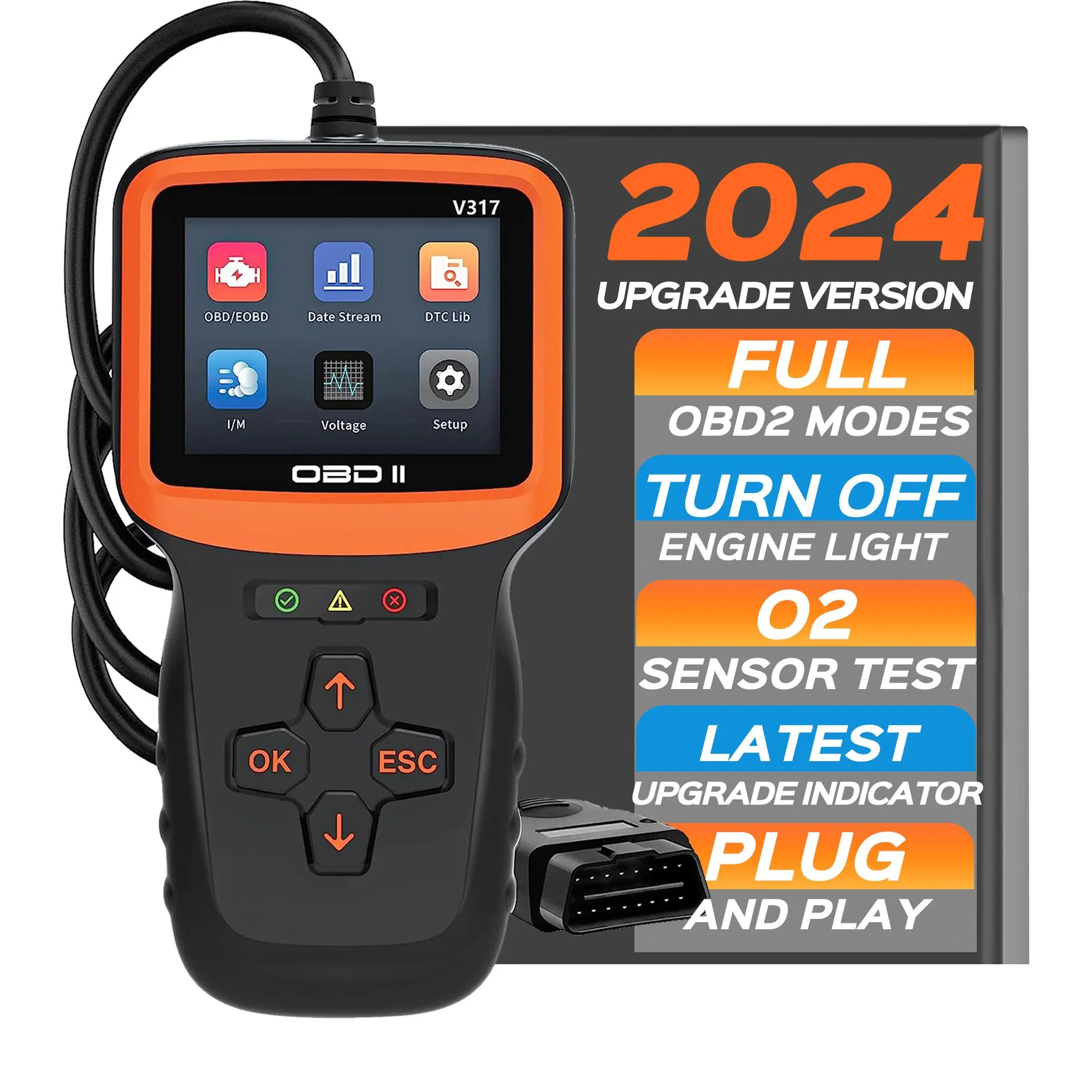 420 OBD2 Scanner Diagnostic Tool - Code Reader for - Clears - TikTok Shop