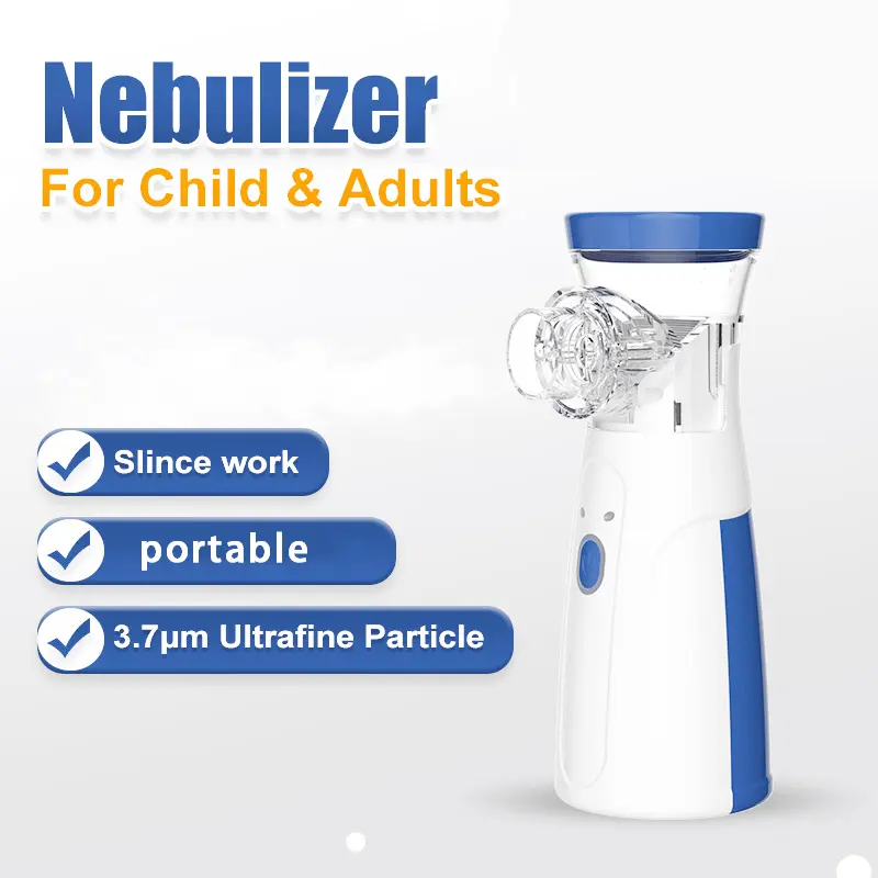 Medical Silent Nebulizer Handheld Asthma Inhaler Atomizer Children ...