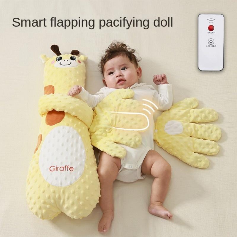 Comfortable Soft Automatic Tapping Pillows Electric Cartoon Soothing ...