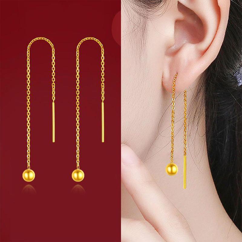 Anting-anting Jatuh Manik Rumbai Panjang, Reka Bentuk Mudah, - TikTok ...