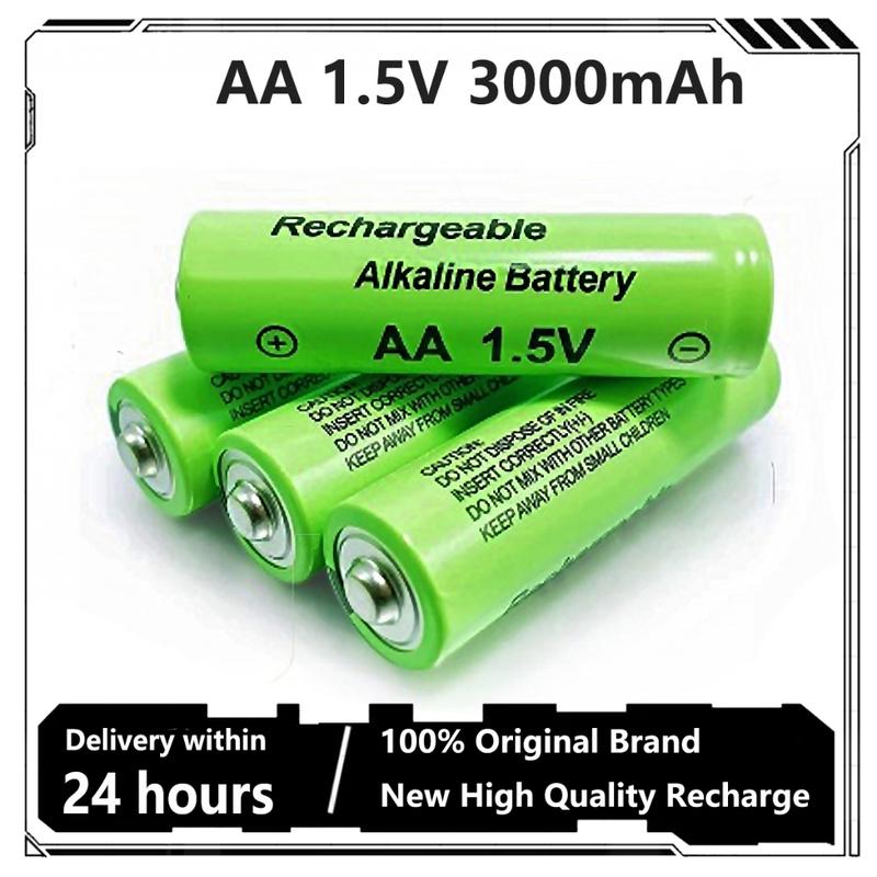 100% Original AA 1.5V 3800mAh/AAA 3000mAh rechargeable battery - TikTok ...