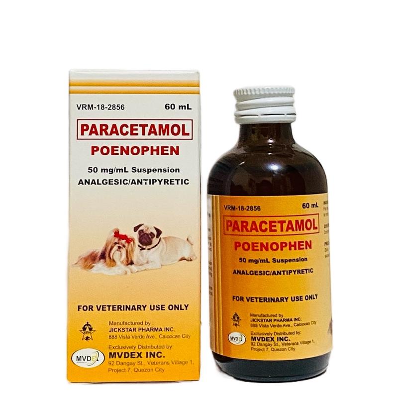 Poenophen Paracetamol for Dogs 60ml - TikTok Shop Philippines